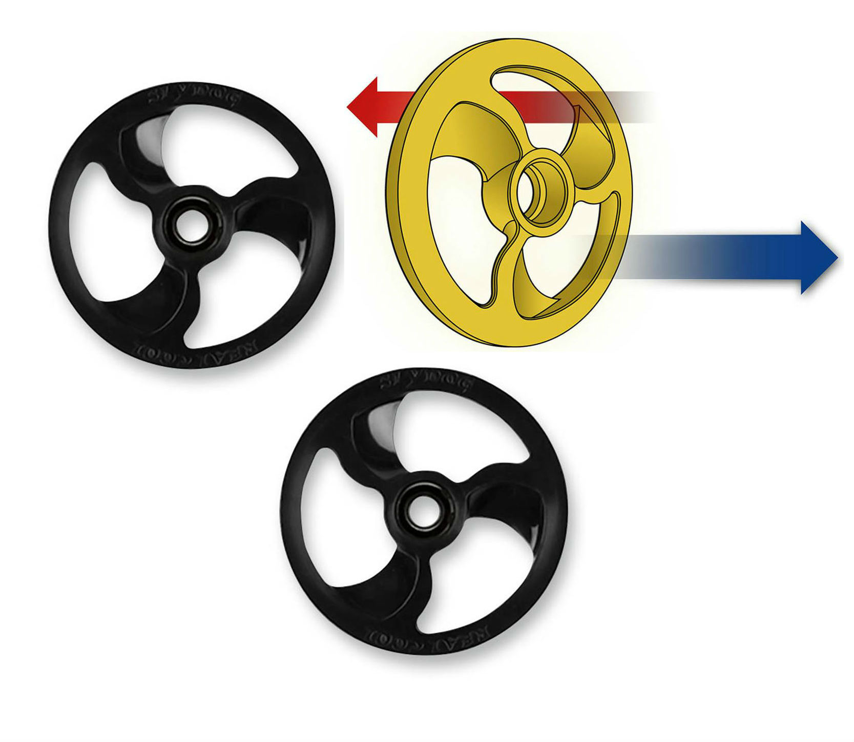 Slydog Skis & Bogey Wheels Add Style+Performance